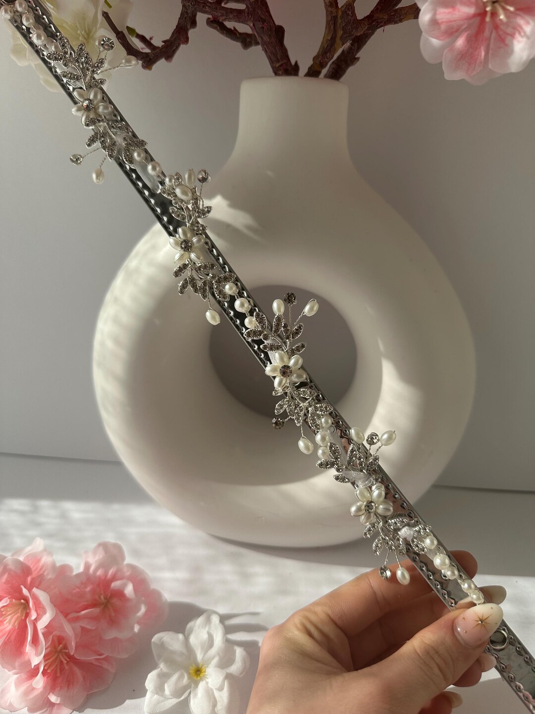 Browband "wedding Day" Rhinestones Silver for Warmblood Browband ...