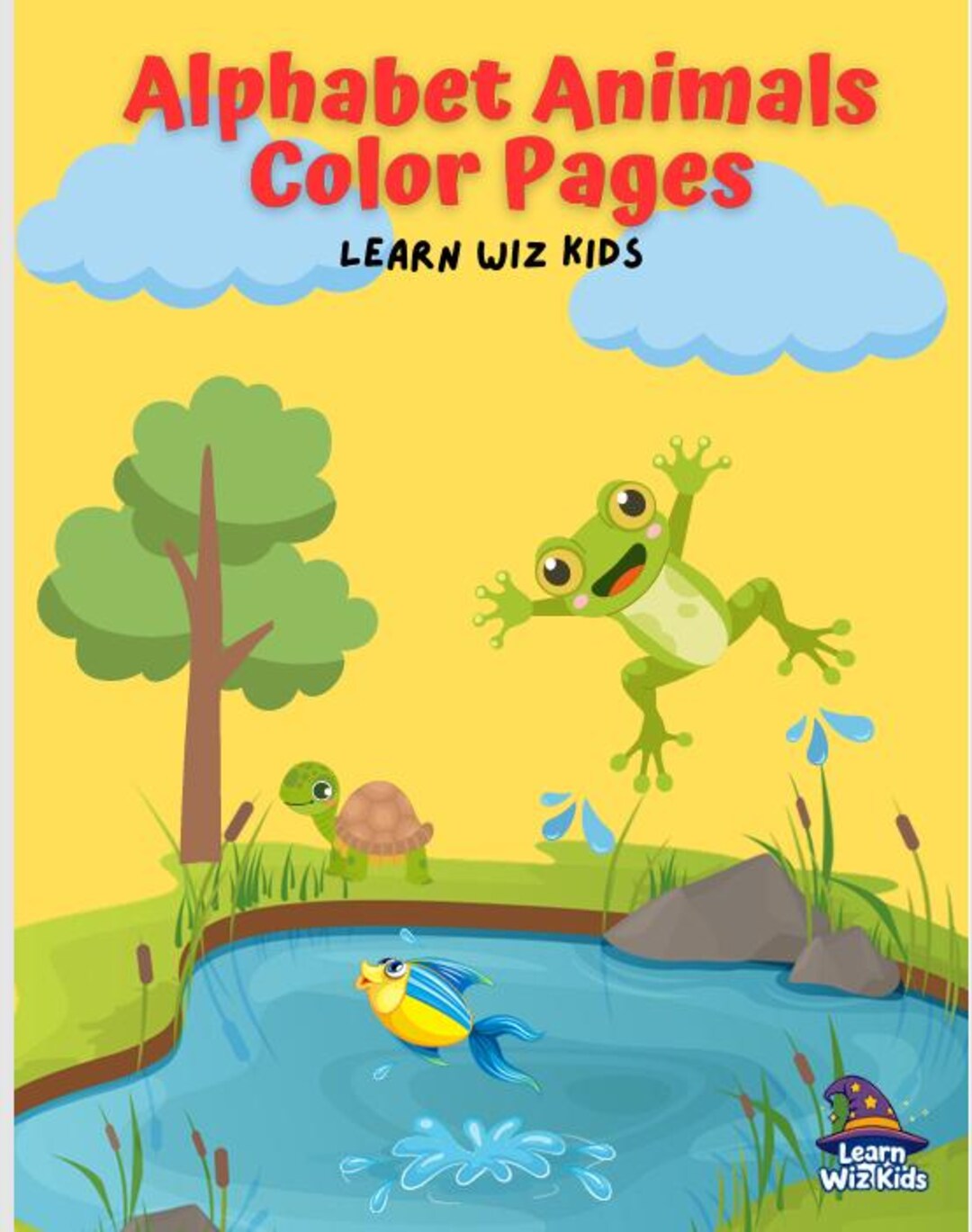 Alphabet Animal Coloring Pages - Kids - Toddlers - Preschoolers ...