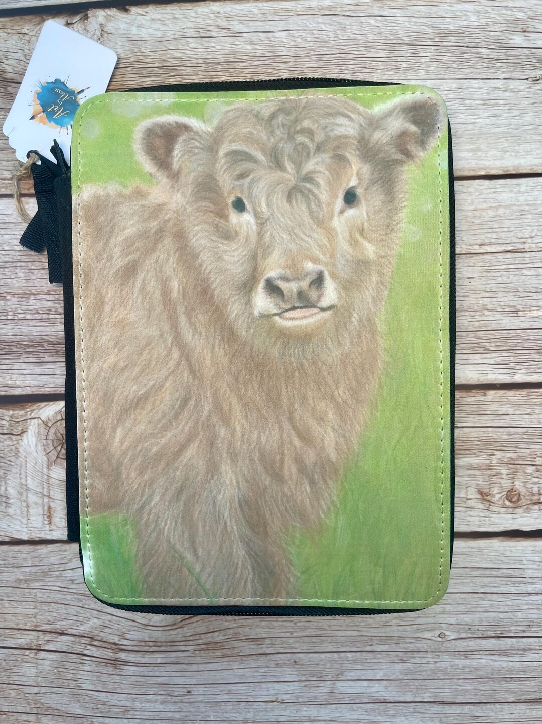Handmade Highland Cow Pencil Case: Back to School - Etsy