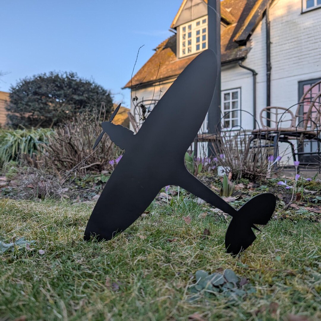 Spitfire Garden Ornament - Etsy