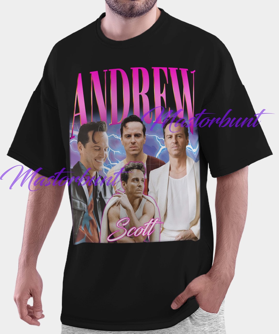 Andrew Scott Shirt, Vintage 90s Style, Comfort Colors Tee - Etsy