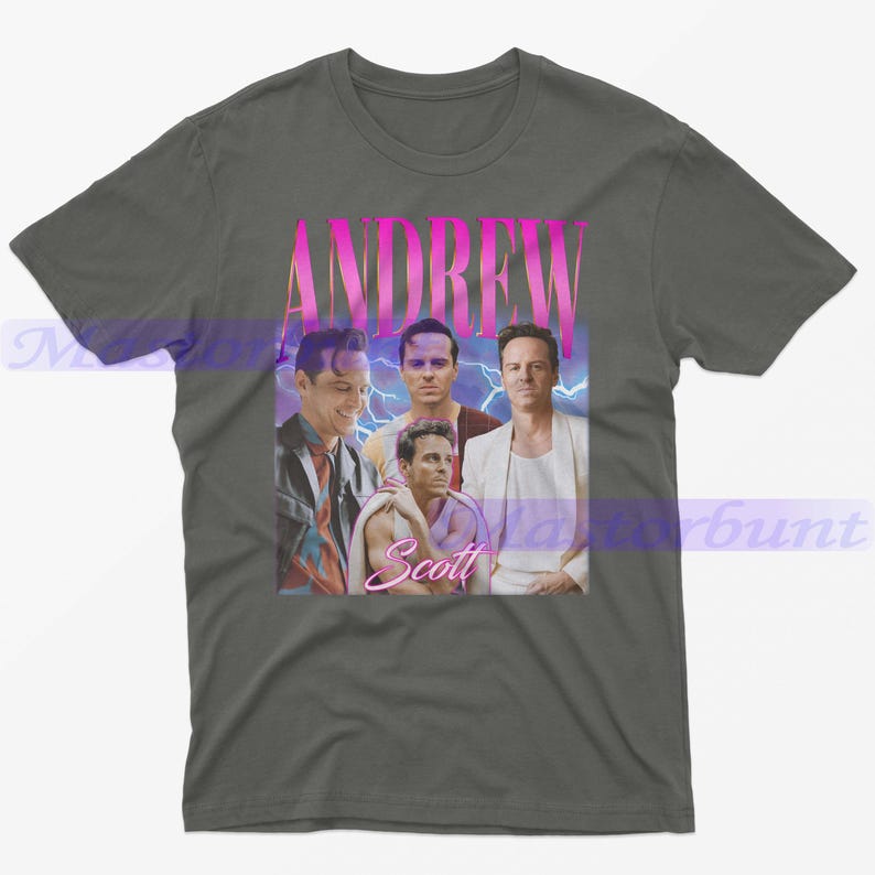 Andrew Scott Shirt, Vintage 90s Style, Comfort Colors Tee - Etsy