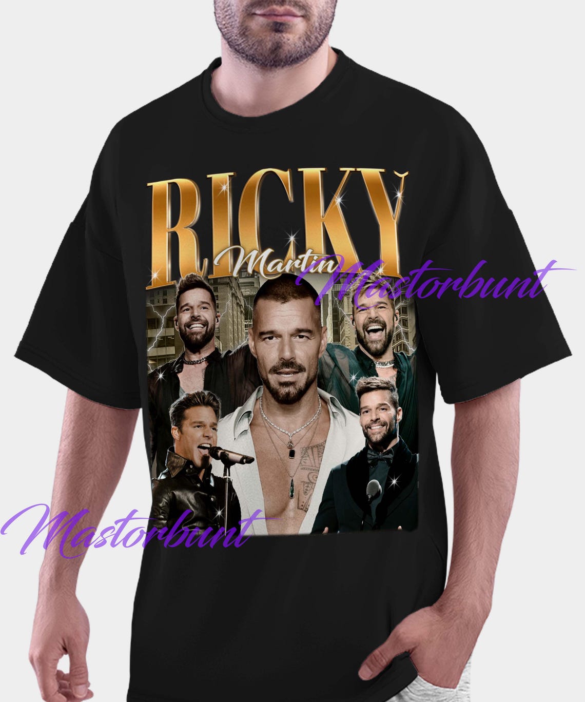 Musician RICKY MARTIN Vintage Shirt | Ricky Martin Homage Retro | Ricky ...