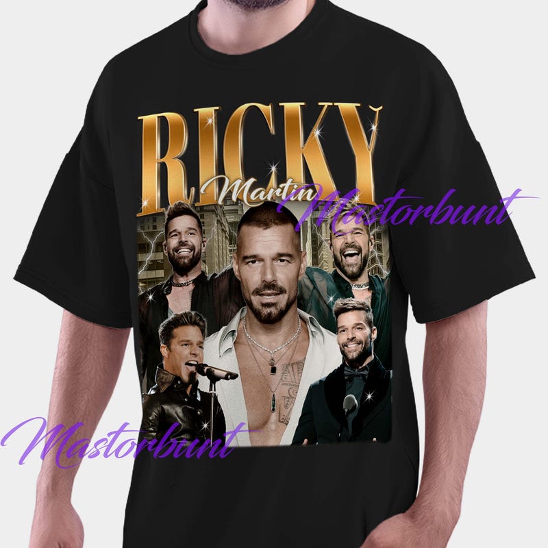 Ricky Martin - Etsy