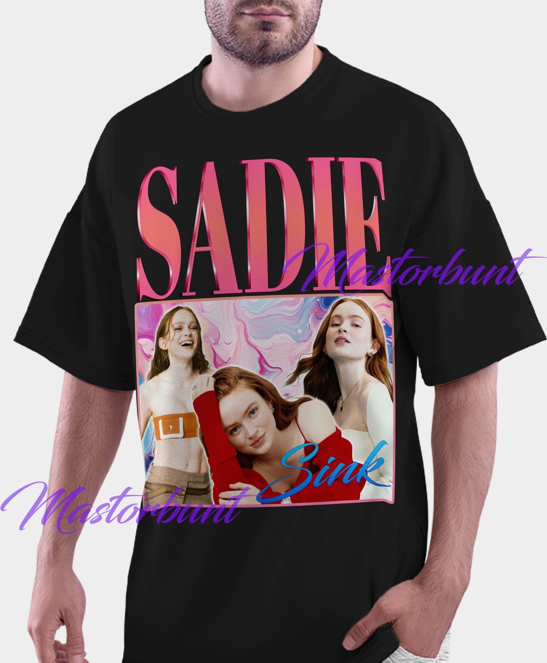 Sadie Sink Vintage Style Comfort Colors Tee - Retro Fan T-shirt - Etsy
