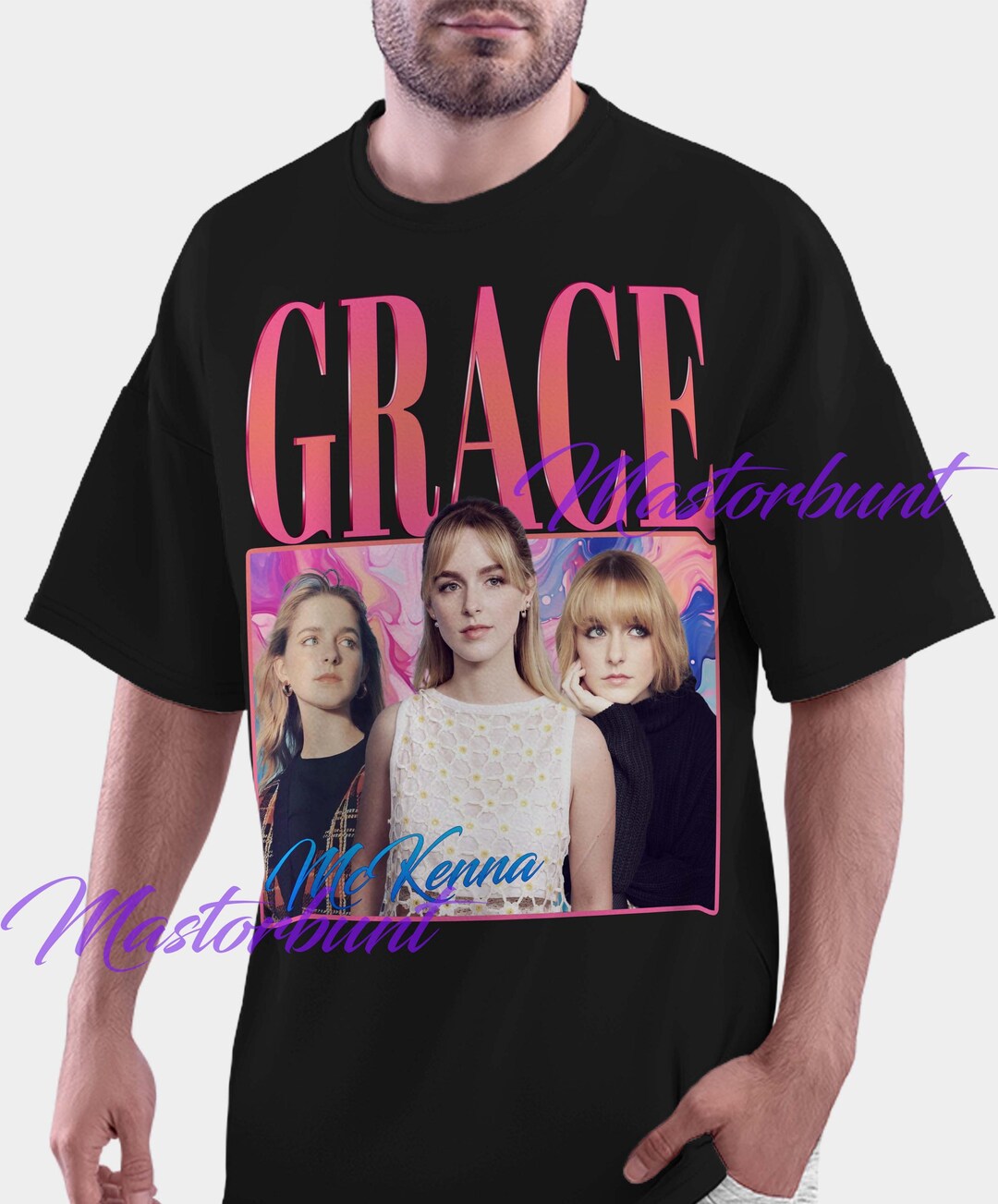 MCKENNA GRACE Vintage Shirt, Mckenna Grace Hommage Tshirt, Mckenna ...