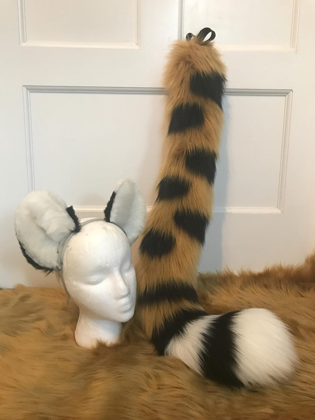 Handmade Cheetah Ears and Tail (read Description!) - Etsy