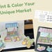Printable Farmers Market Playset: DIY Paper Craft Activity (PDF) - Etsy
