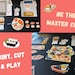 Printable Sushi Restaurant Pretend Play Set – Miniature Paper Food for ...