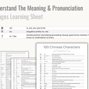 Chinese Character Writing Practice Set: Hanzi Stroke Order, Pinyin ...
