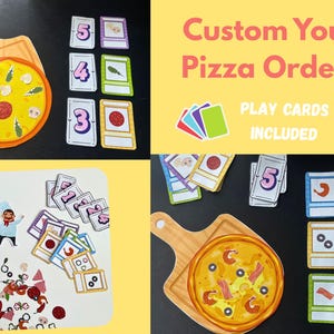 Pretend Play Pizza Shop Printable – Build-your-own Pizza Activity ...