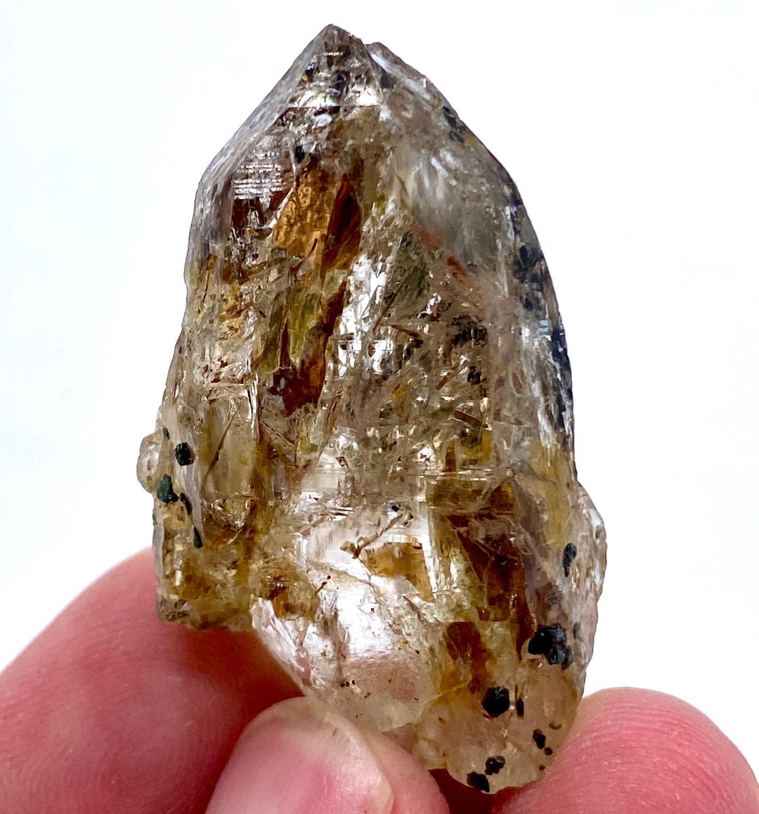 89 Carats Natural Unique Inclusion Quartz Crystal From Pakistan - Etsy