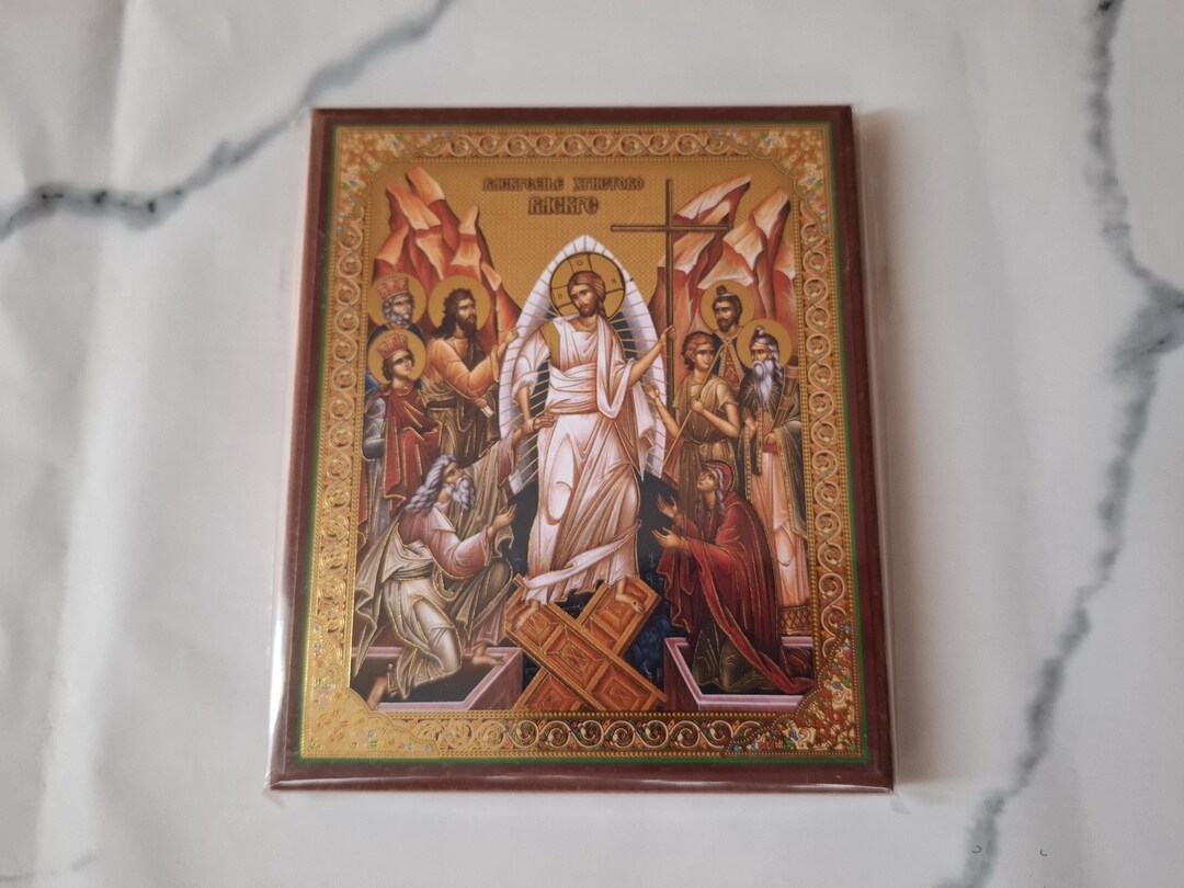Handmade Serbian Orthodox Praying Icon - Etsy