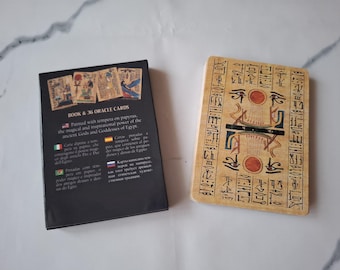 Egyptian Gods Oracle Deck – Ancient Wisdom Cards for Divination ...