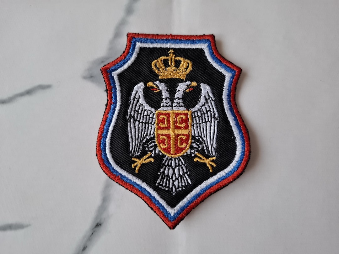 Serbian Patch Coat of Arms - Etsy