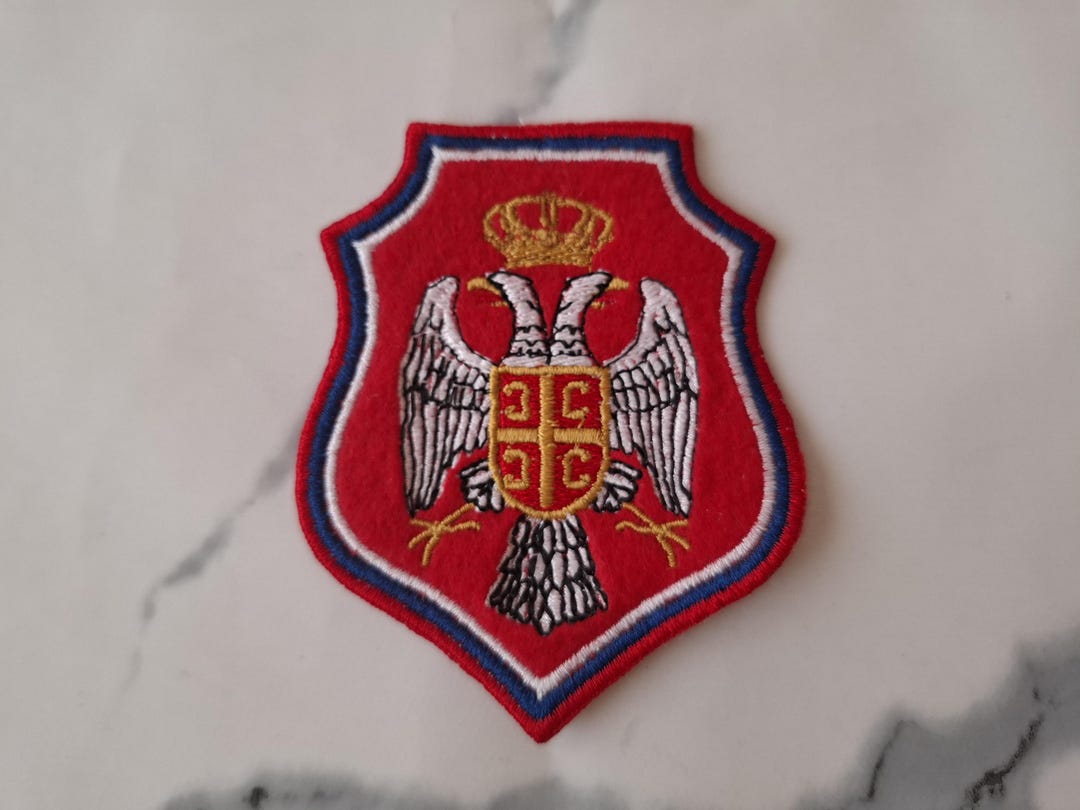 Serbian Patch Coat of Arms - Etsy