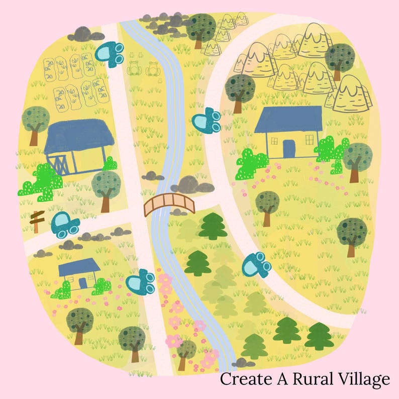 Map Making Brushes for Procreate | Hand-drawn Stamp Brushes | Roads ...