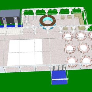 Custom 3D Marquee Floor Plans for Weddings and Events. Bespoke Layouts ...