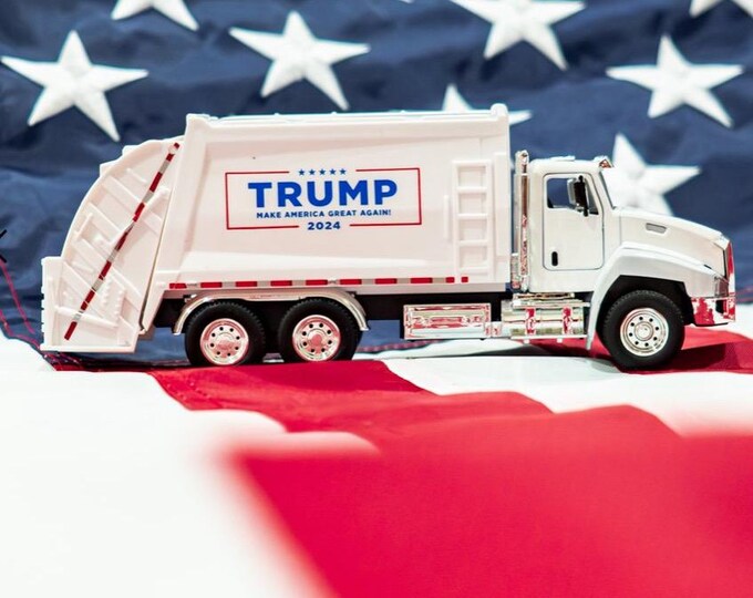 Limited Edition Trump Trash Truck 1:50 Scale - Etsy