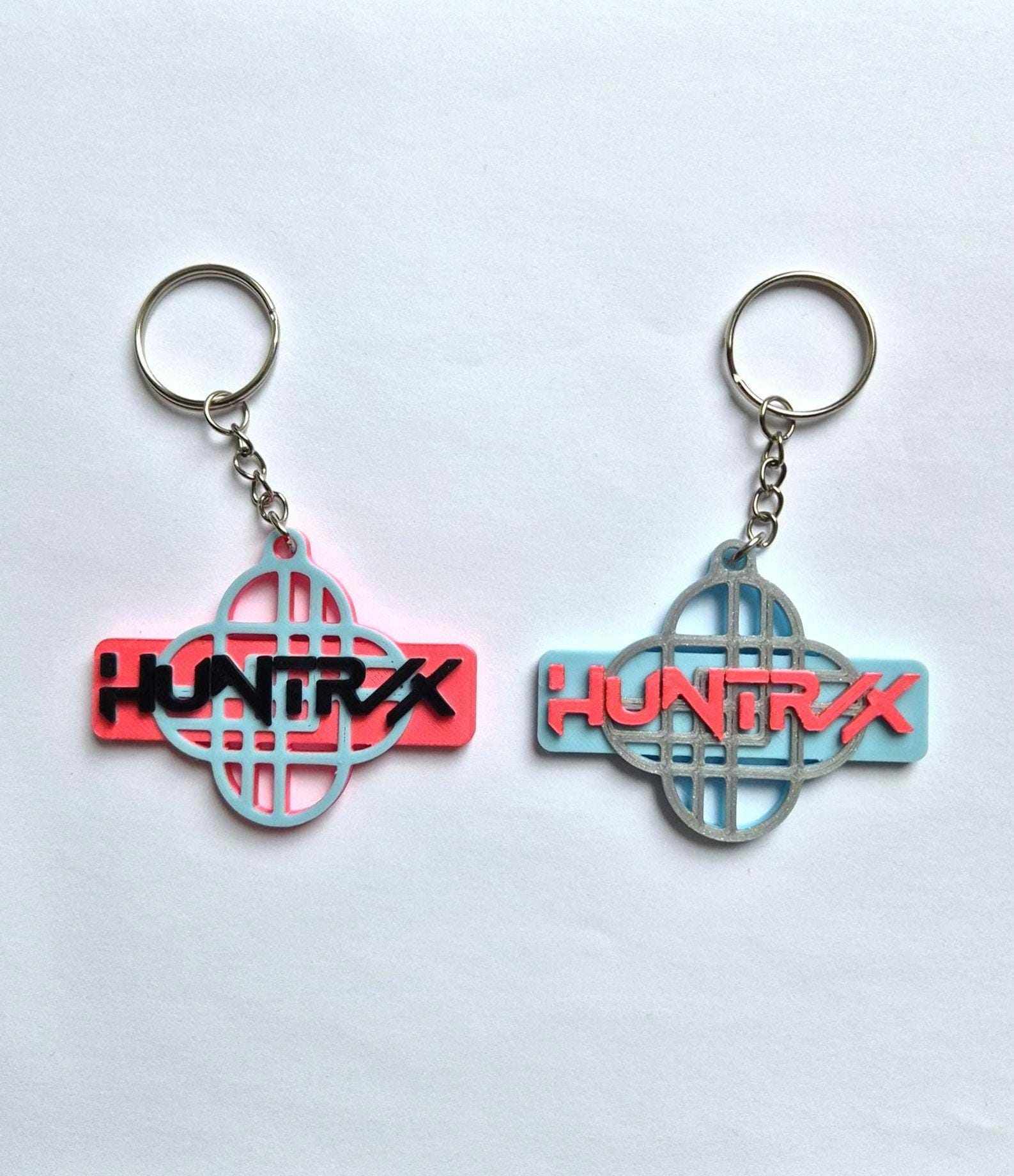 HUNTRIX K Pop Demon Hunters Logo Keychain, 3D Printed - Etsy UK