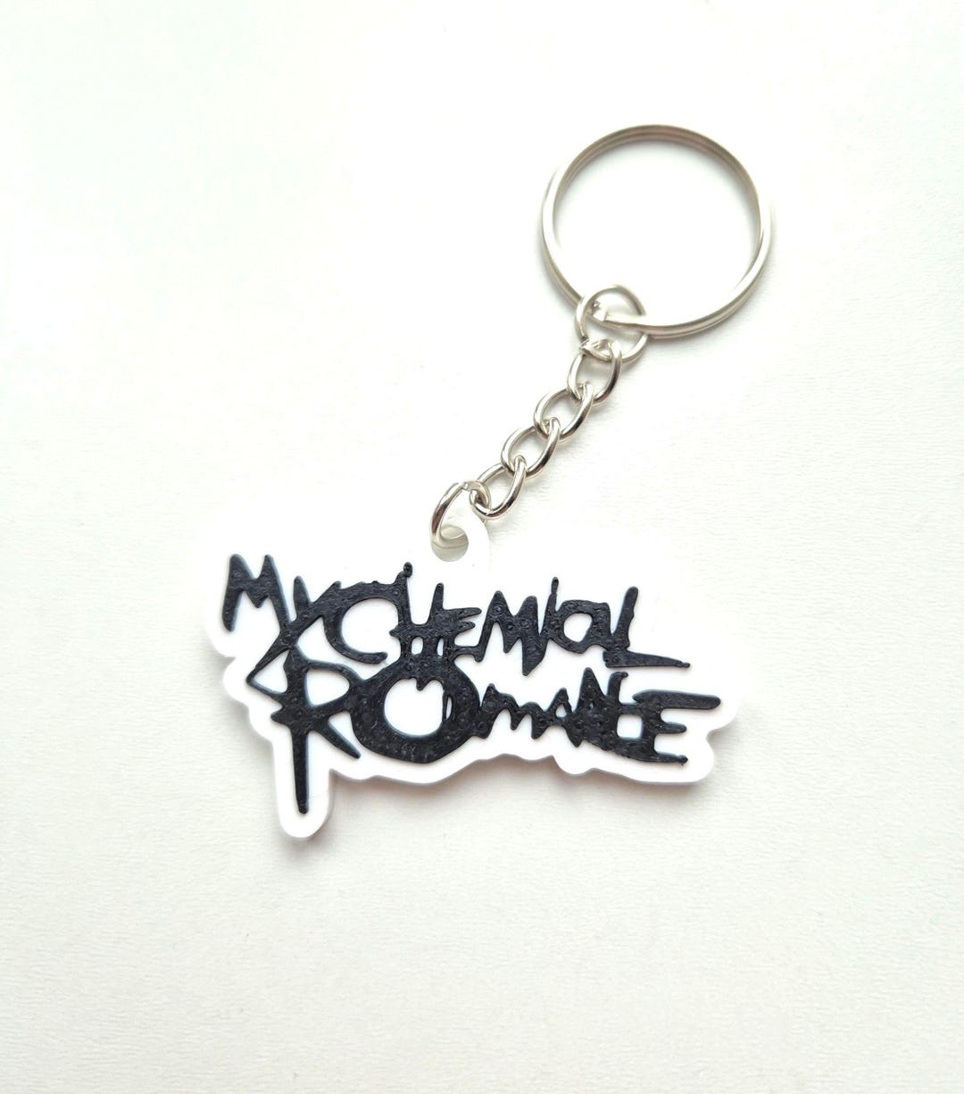 My Chemical Romance Inspired Keychain, MCR Fan Gift | Emo Rock Band ...