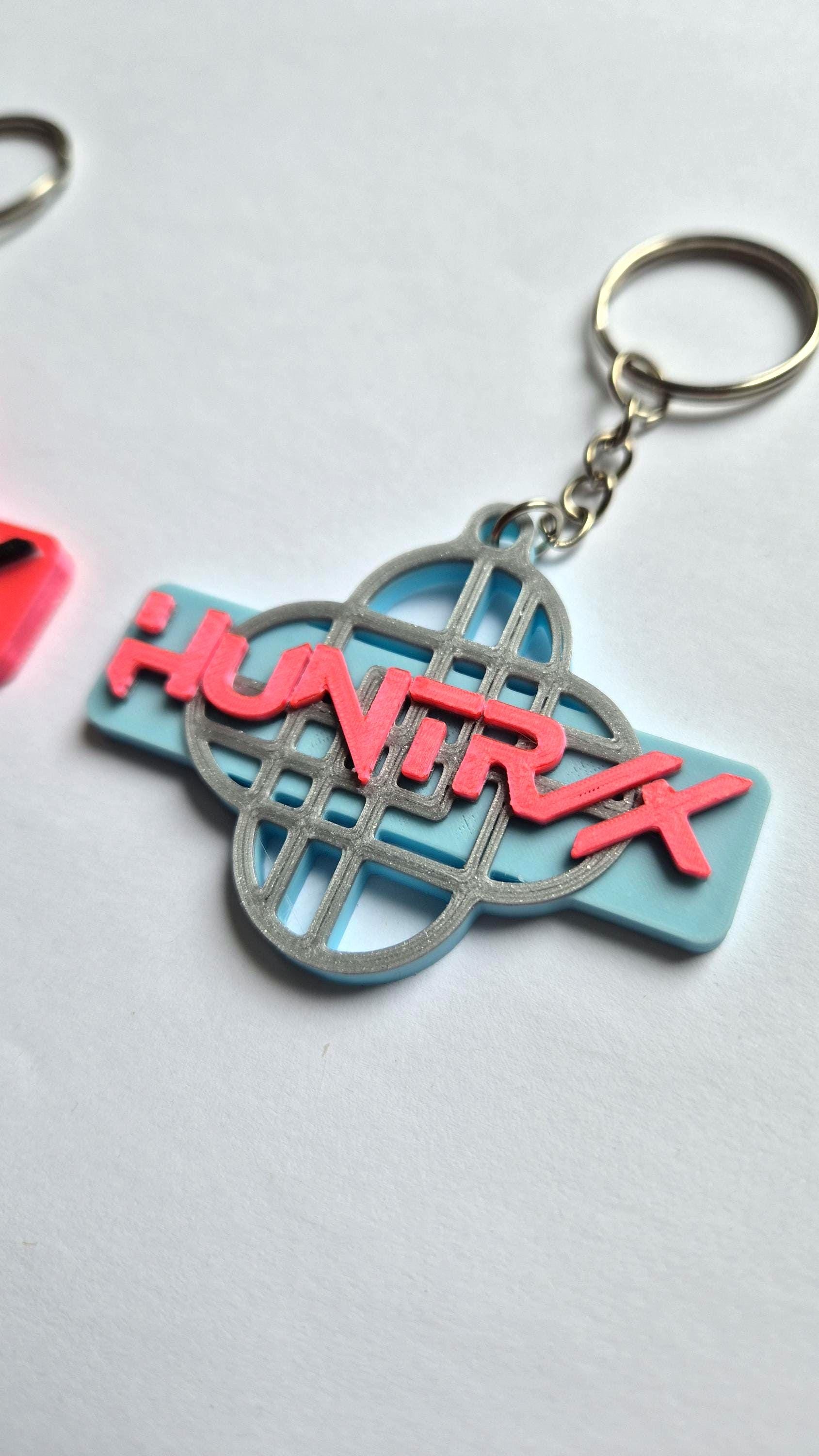 HUNTRIX K Pop Demon Hunters Logo Keychain, 3D Printed - Etsy UK