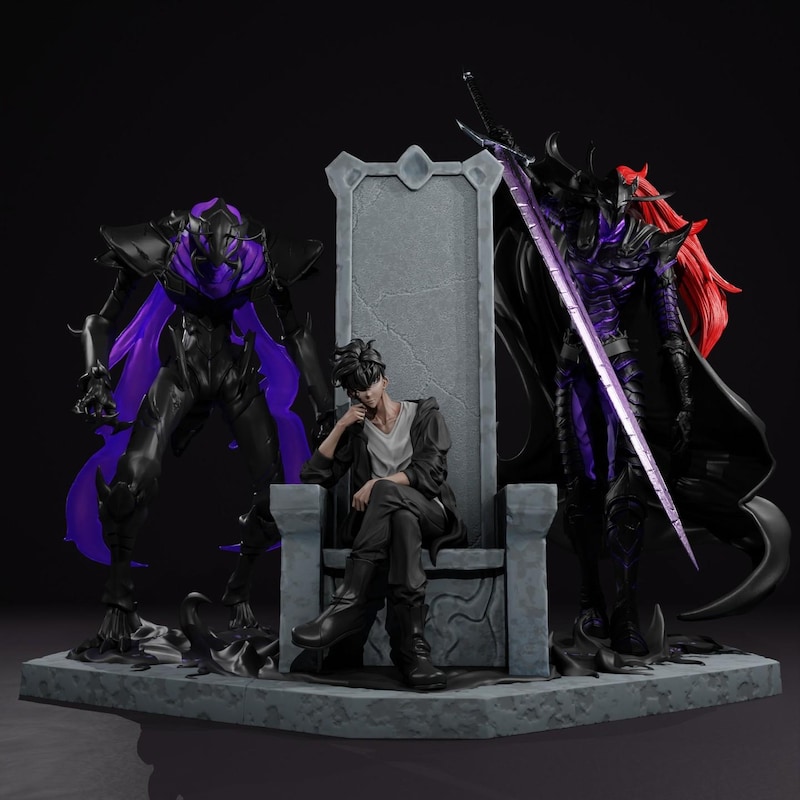 Solo Leveling Figure - Etsy