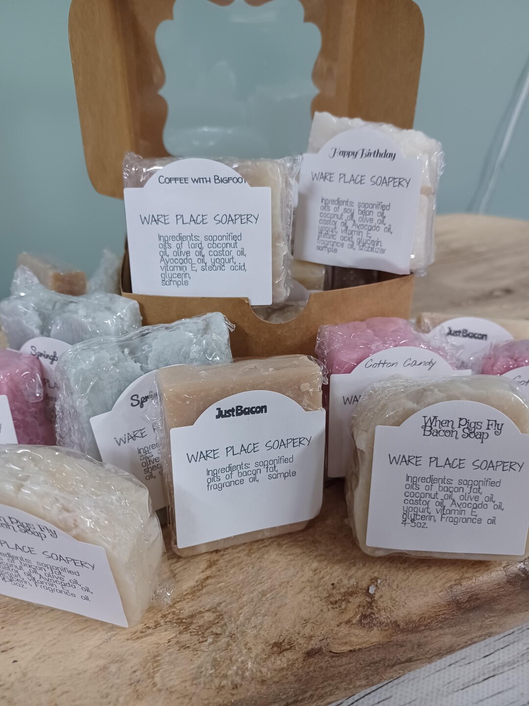 Sample Set of 6 Soaps, Artisan and Handmade in South Carolina - Etsy