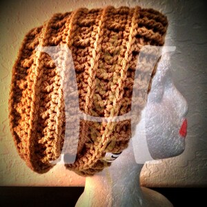 Wagon Wheel Slouch Crochet Textured Hat PATTERN - Etsy