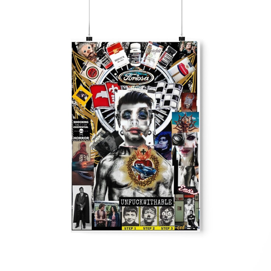 The Soul of Tad Martin, Collage-image , 20x30-inch Archival-print - Etsy