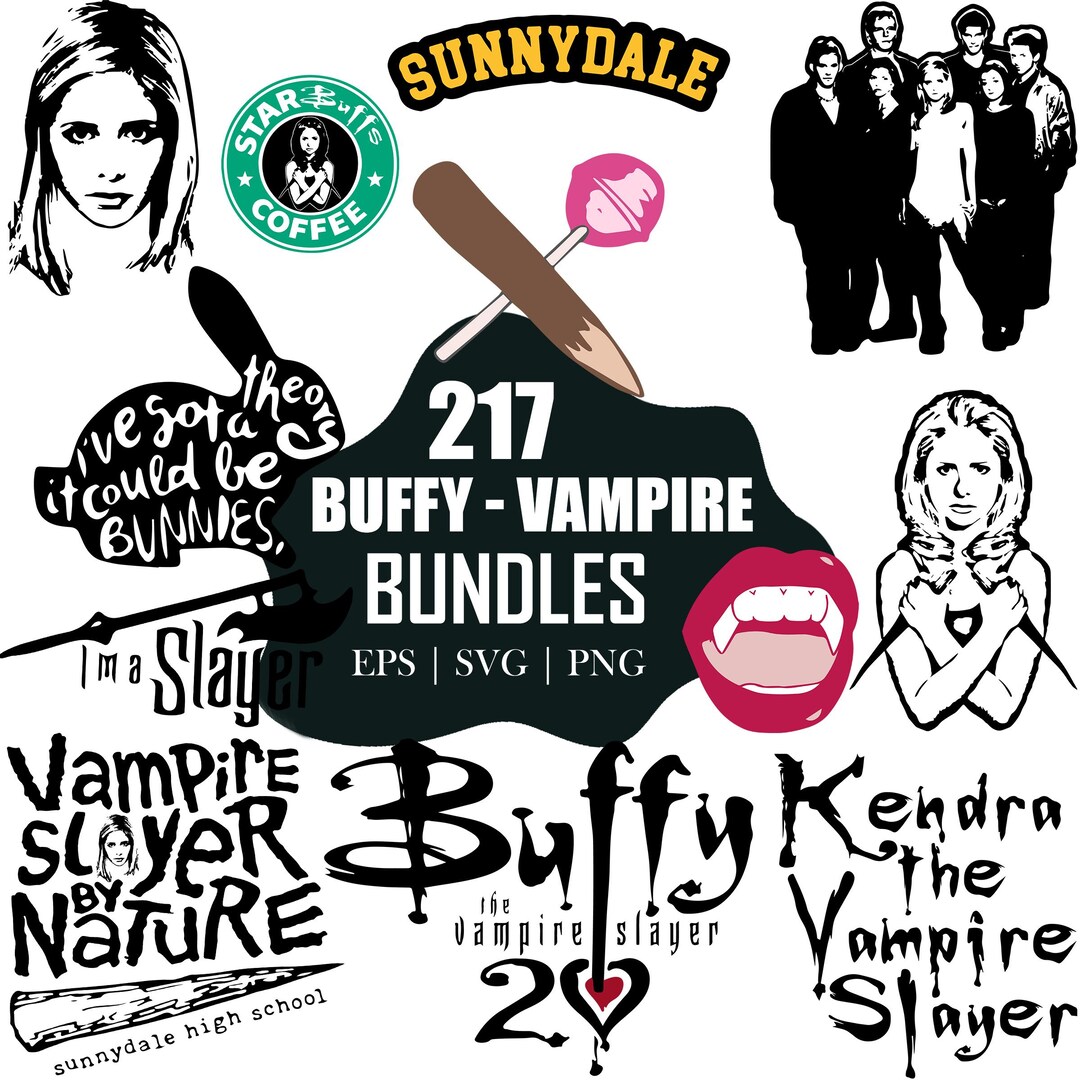 Buffy the Vampire Shirt, SVG Bundle, Buffy Summer Spike Shirt, Buffy ...