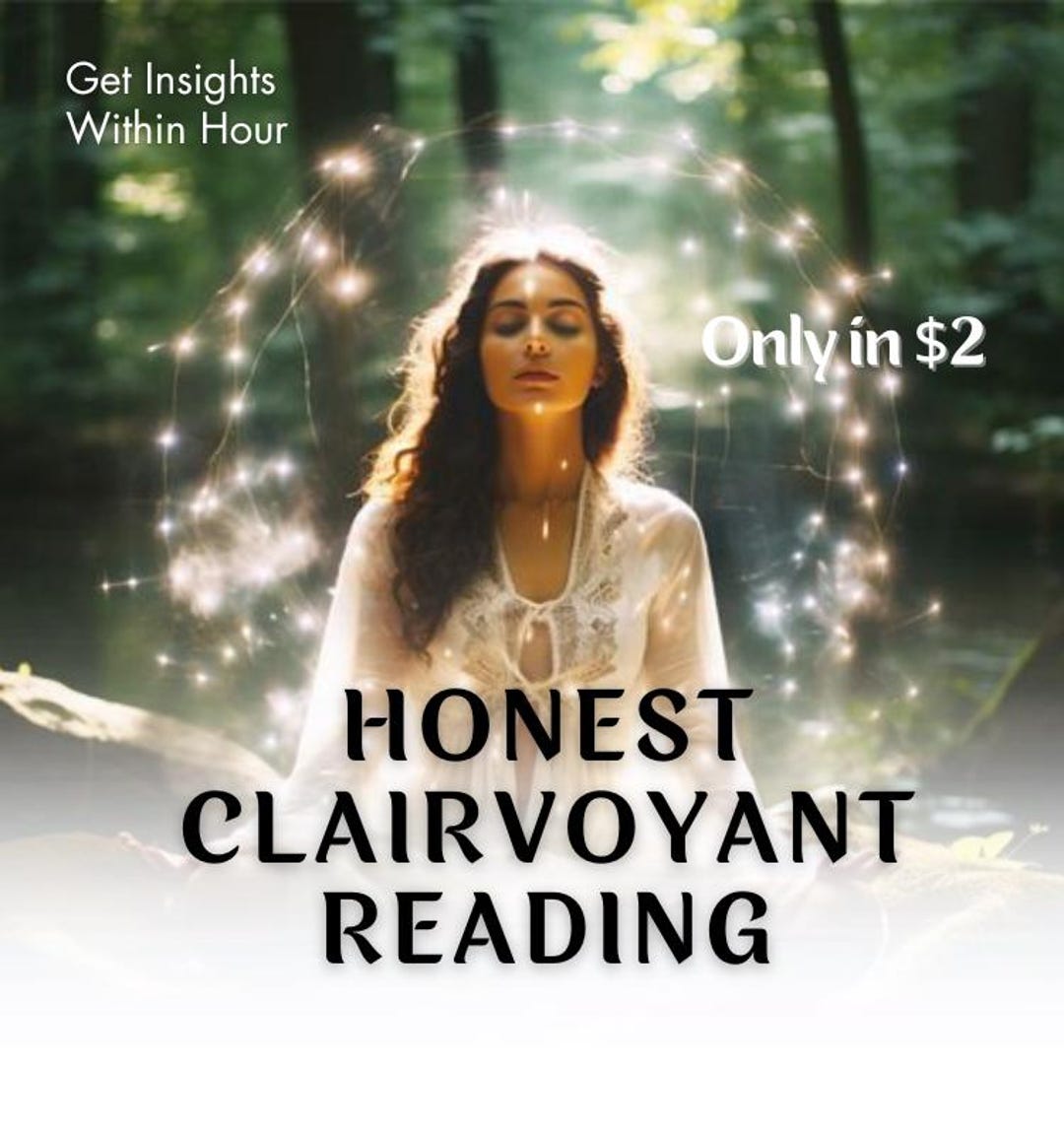 Insightful Clairvoyance | Clear & Honest Psychic Reading | Honest and Clear Psychic Insights - Etsy