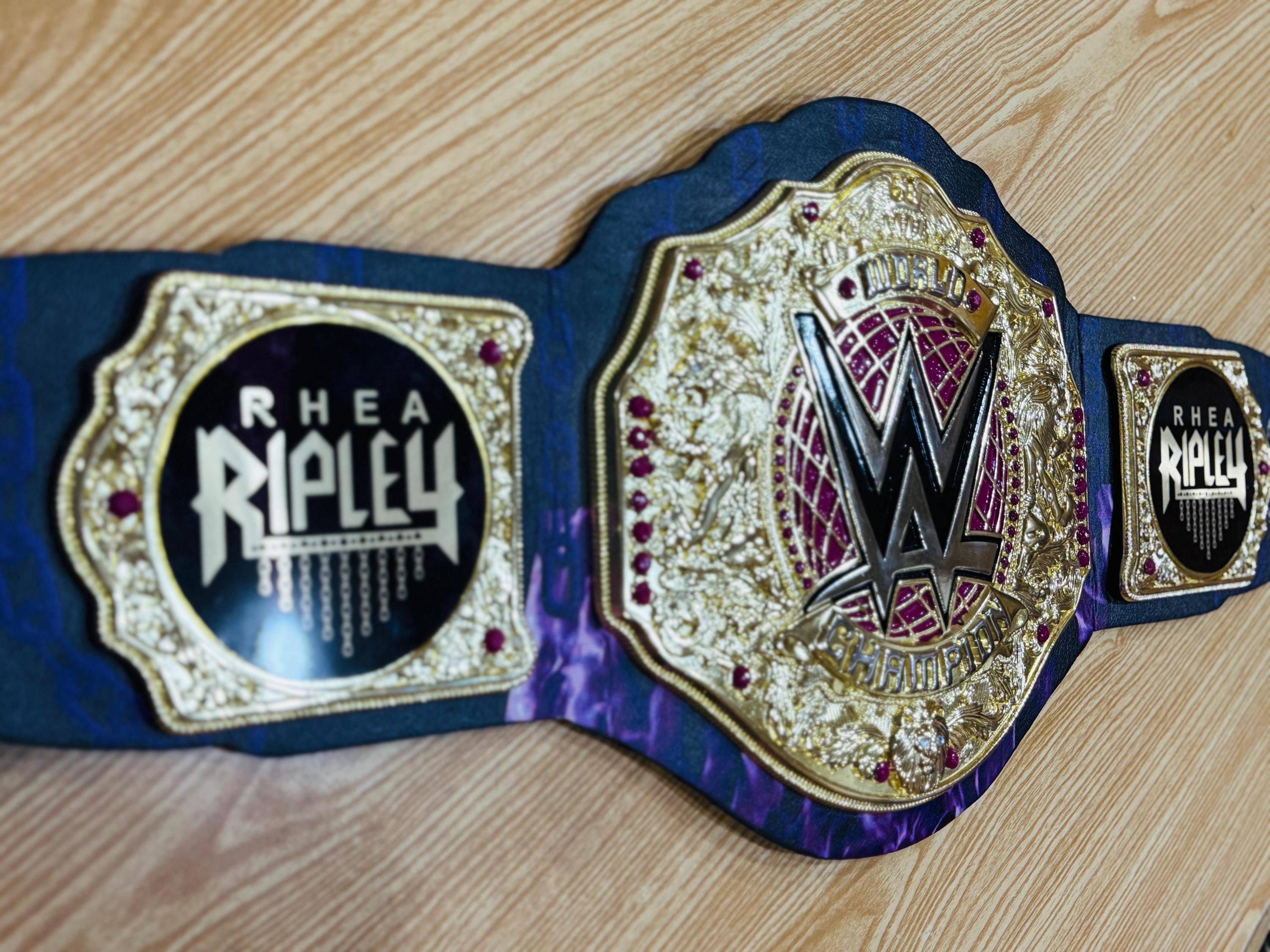 Rhea Ripley Custom World Heavyweight Wrestling Championship Title Belt ...