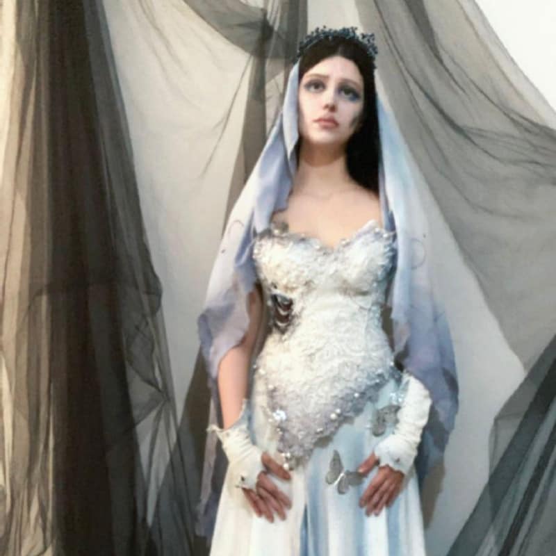 Corpse Bride Corset - Etsy