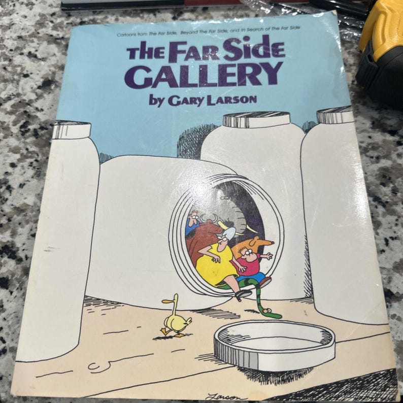 The Far Side Gallery by Gary Larson Paperback Book Comic Strip Vintage ...