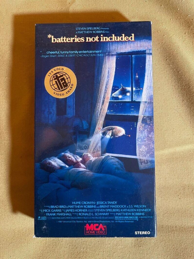 Batteries Not Included (VHS, 1988) Classic - Etsy