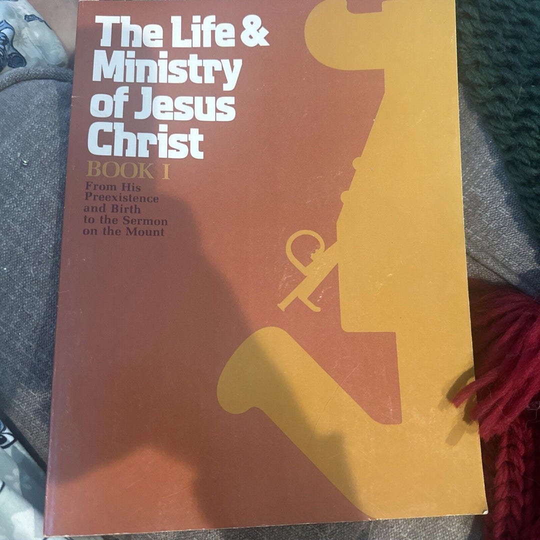 USED the Life & Ministry of Jesus Christ Book 1 Navpress Workbook ...