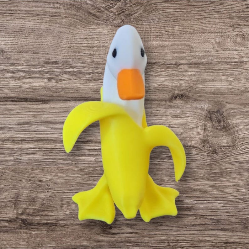 3D Printed Ducknana Figurine: Funny Jeep Duck Alternative - Etsy