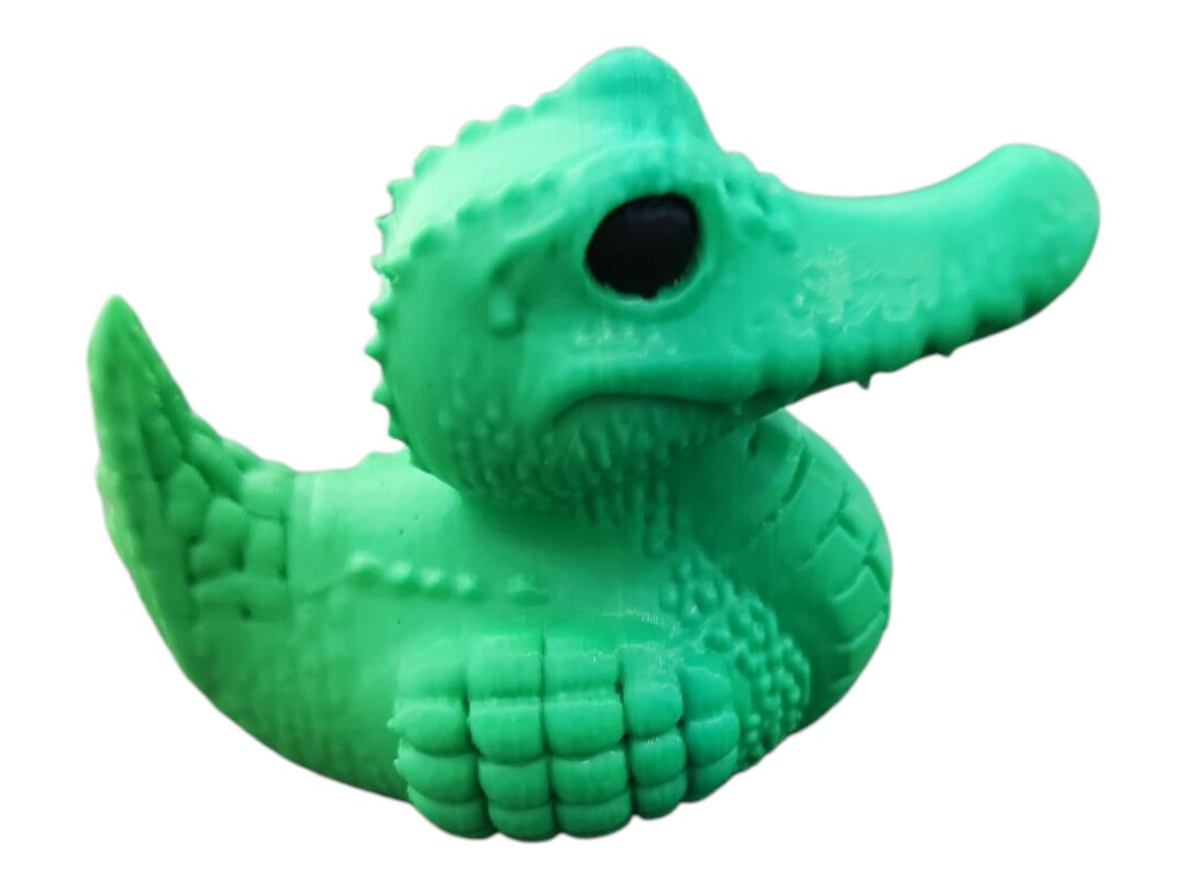 3D Printed Alligator Duck – Funny Gator Duck Hybrid Toy – Jeep Ducking ...