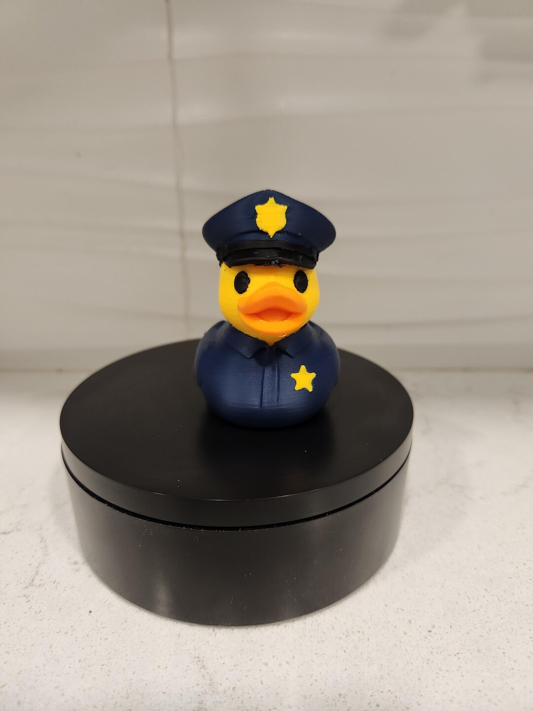 3D Printed Police Duck Figurine | Law Enforcement Gift - Etsy