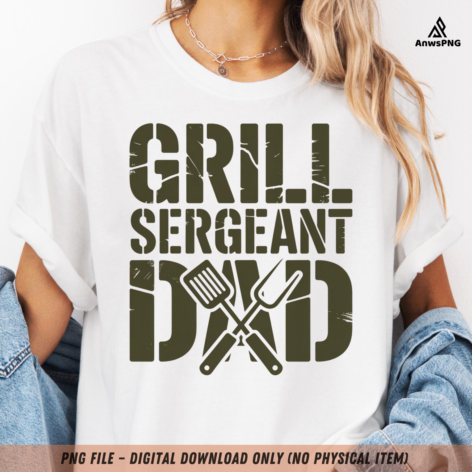 Grill Sergeant Dad PNG Bundle: Camo BBQ Design (digital Download) - Etsy