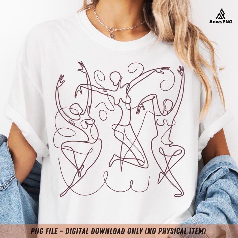 Squiggly Line Dancing PNG, Abstract Dancer Line Art, Minimalist Ballet Clipart, One Line Dance ...