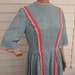 Gingham Homesteader Dress Pioneer Prairie Country Western 70s Folk L - Etsy