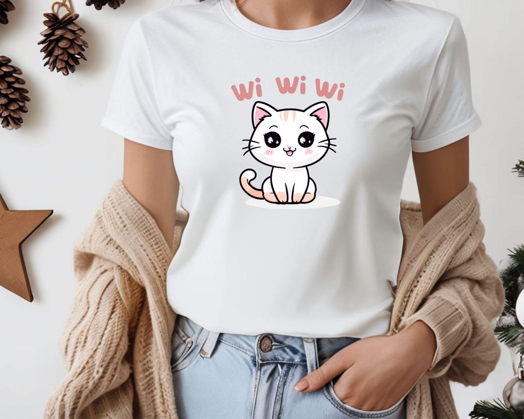 Wi Wi Wi Meme Cat Png Svg Funny Digital Png Silhouette & Cricut ...