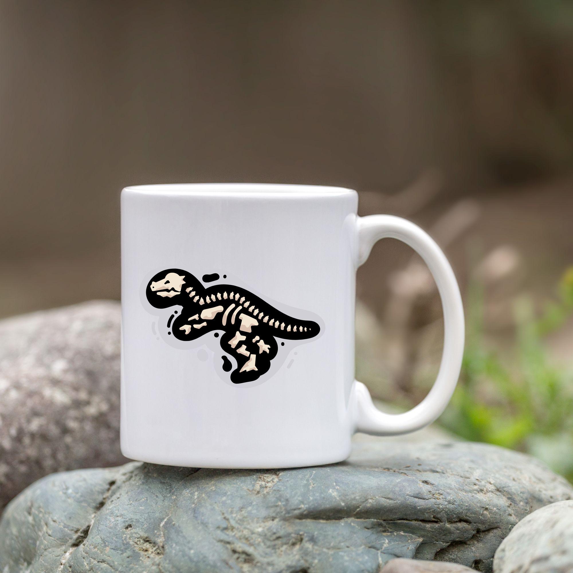 Dinosaur Fossil SVG Bundle: T-rex, Triceratops Clipart (digital ...