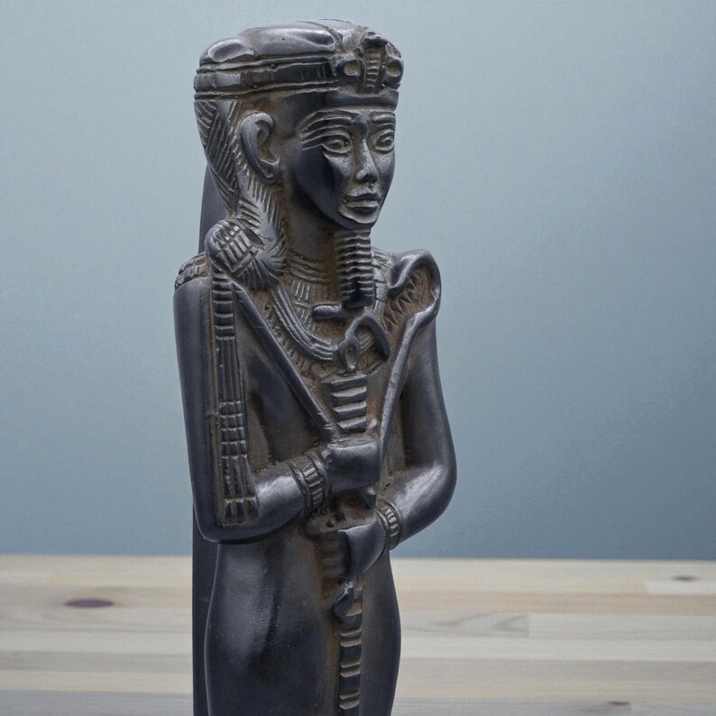 Egyptian God Khonsu Statue • Ancient Egypt Moon God Figurine • Kemetic ...