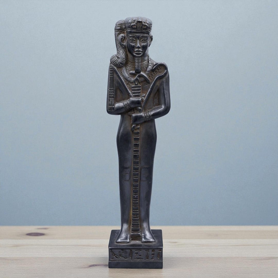 Egyptian God Khonsu Statue • Ancient Egypt Moon God Figurine • Kemetic ...