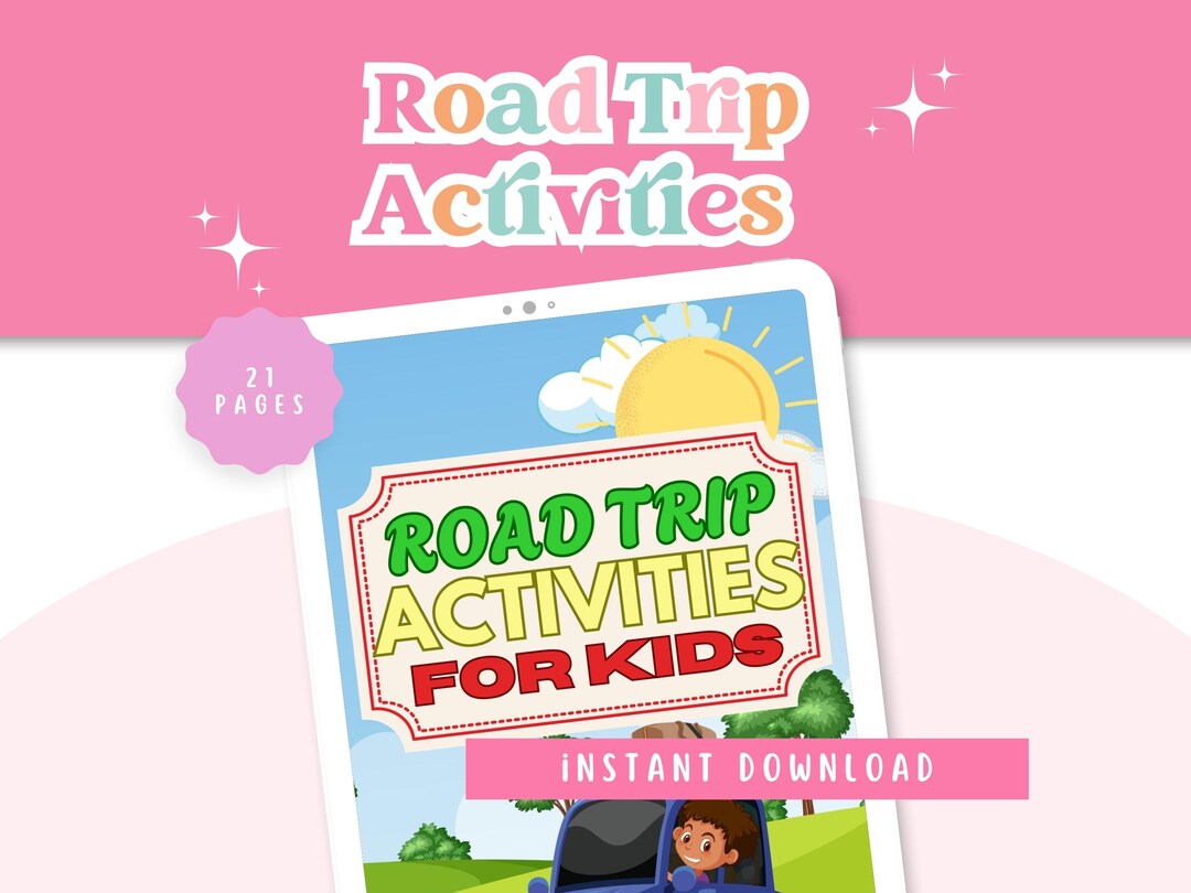 Road Trip Activities for Kids: Fun Travel Games, Printable Car Games ...