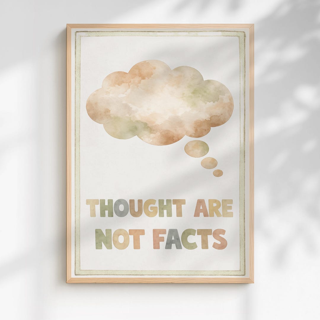 Neurodiverse Affirmation Poster | Low Stimulus, Autism ADHD Wall Art ...