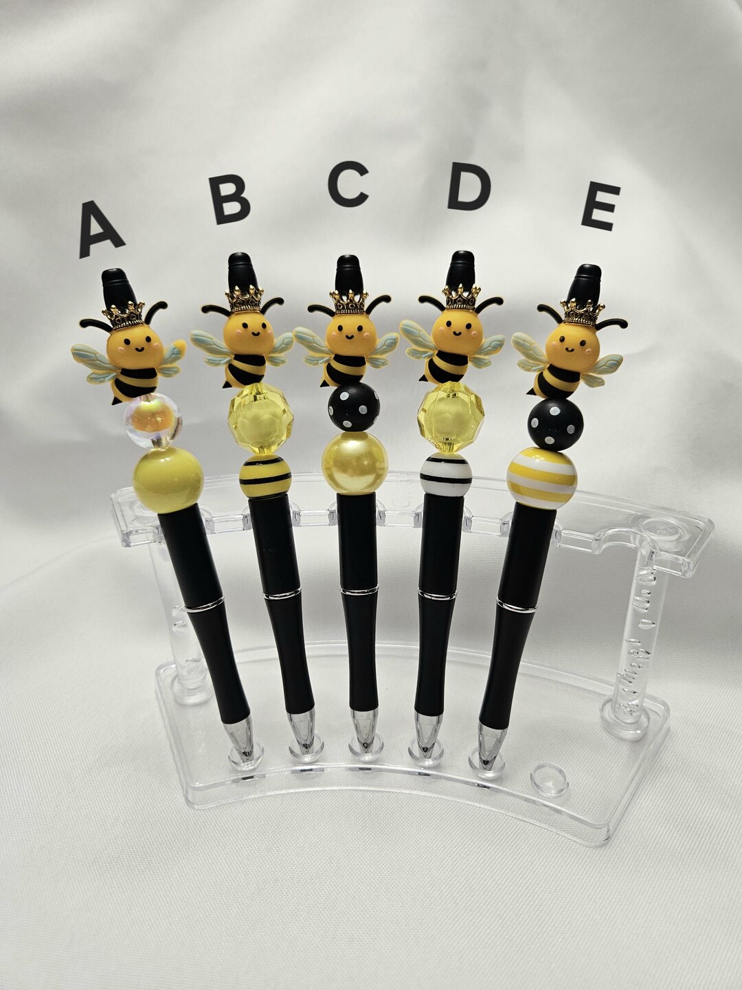 Beaded Bumble Bee Pens (refillable) - Etsy
